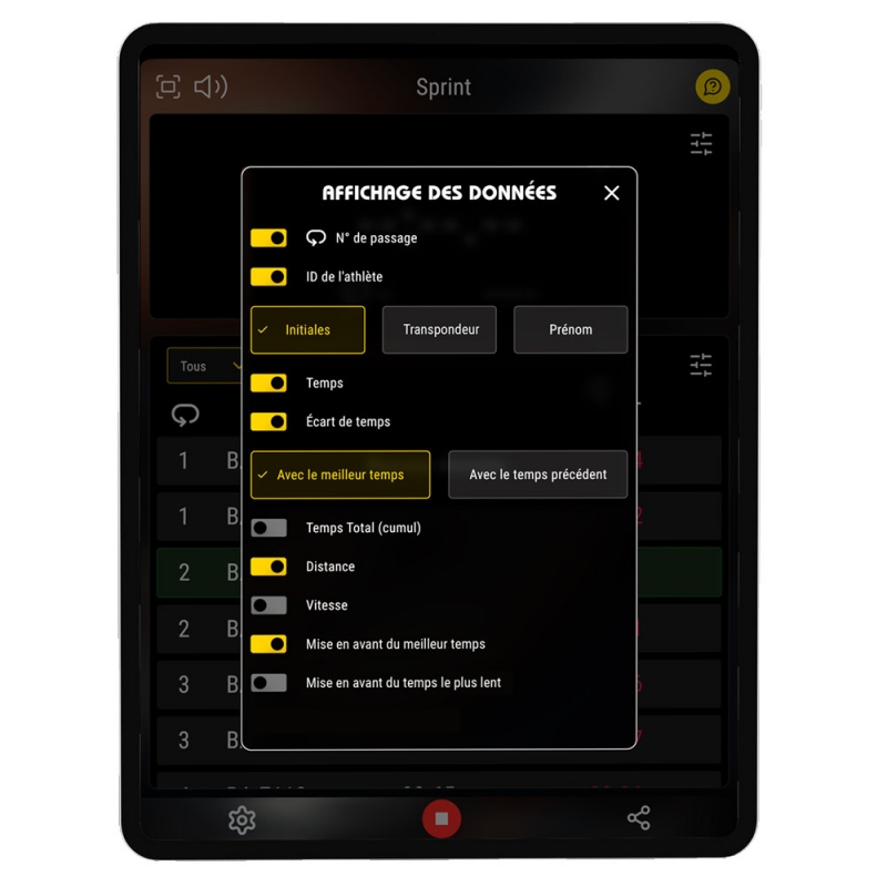 FXMotion - FREELAP® - Athlétisme : Transpondeur Bluetooth® Premium