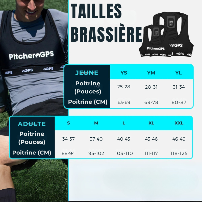 BRASSIÈRE PITCHERO - Sans GPS Inclus - Gilet