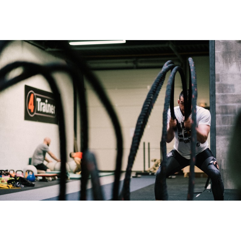 Corde ondulatoire 4Trainer - Training rope - Battle rope 4Trainer